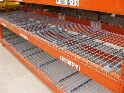 China Steel Wire Mesh Decks Pallet Rack Galvanized / Powder Coating For Pallet And Box for sale