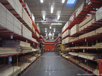 Cina Scaffalature per magazzini a cantilever con rivestimento in polvere in vendita