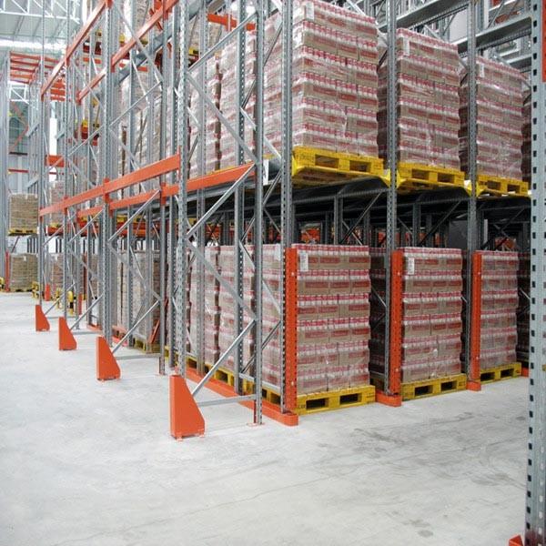 Quality Warehouse Storage Drive In Pallet Racking Powder Coating Heavy Duty Industrial for sale