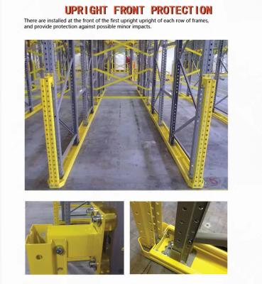 China 2-6 Levels Drive In Pallet Racking Heavy Duty Customized Size for sale