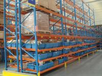 Quality OEM Heavy Duty Adjustable Metal Shelves , Customized Warehouse Stacking Racks for sale