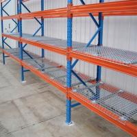 China 100kg-2000kg Wire Mesh Decking Fireproof For Warehouse Pallet Rack Decking for sale