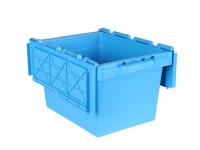 China Logistic Industrial Storage Moving Stack And Nest Plastic Warehouse Storage Tote Boxes for sale