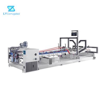 China 380V Top Folding Gluing Machine Counter Ejector For Cardboard Carton Packaging for sale