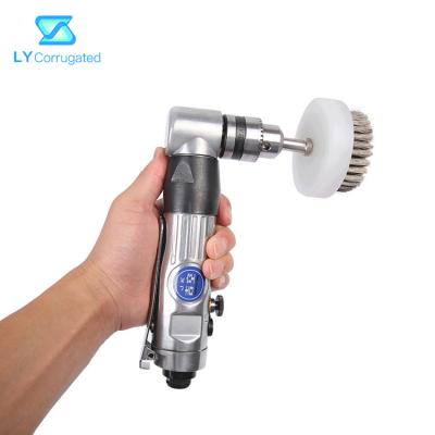 China Portable Flexo Printing Machine Parts Handhold Pneumatic Ceramic Anilox Roll Laser Cleaner for sale
