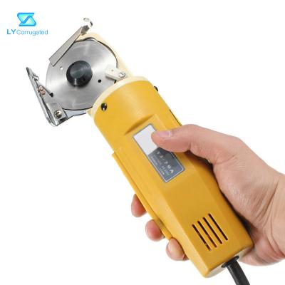 Cina il coltello rotondo di carta elettrico della taglierina di cartone di 170W 70mm riveste di pelle più sveglio in vendita