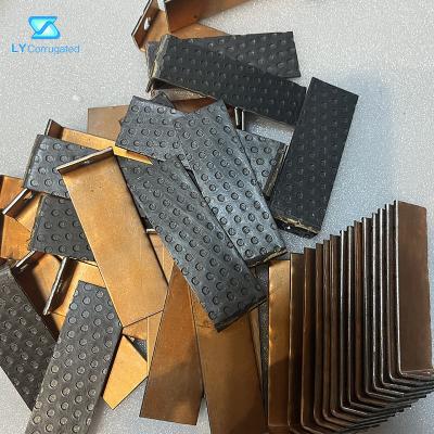 China Gold Flexo Printing Machine Parts 106*40*2 Positioning Copper for sale