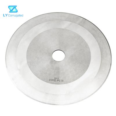 China Tungsten Carbide Circular Roll Cutting Blades For Tissue Paper Tape Film Rubber Slitting Machine for sale