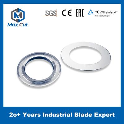China Tungsten Carbide Knives For Lithium Battery Industry Series Lithium Battery Slitting Circular Blade for sale