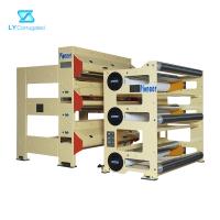 China PLC Corrugated Cardboard Box Machine , Alignment Auto Web Guide for sale