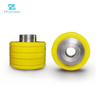 中国 Polyurethane Rubber Stitching Wheel For Corrugated Cardboard Carton Stitcher 販売のため