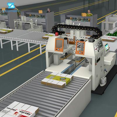 China 300mm Automatic Carton Box Packing Machine , Paper Bundle Packing Machine for sale