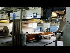 Linha de produção de cartão ondulado velocidade do controle de Siemens de 400m/min