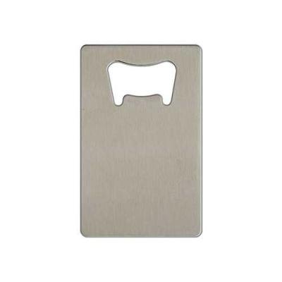 China Cool Stainless Steel Credit Card Business Card Beer Bottle Opener for sale