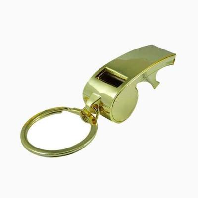 China Coach Sport Metal Whistle Bottle Opener for sale