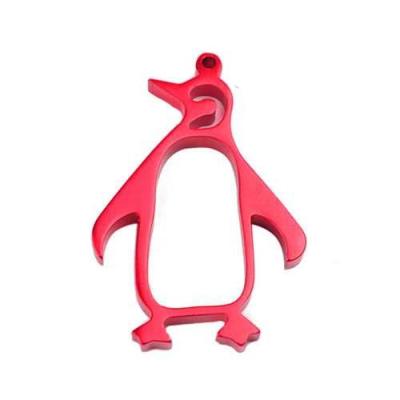 China Cheap Promo  Aluminum Animal Keychain Bottle Opener for sale