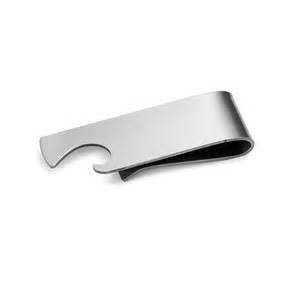 China Cool Innovative Engrave Stainless Steel Money Clip Bottle Opener for sale