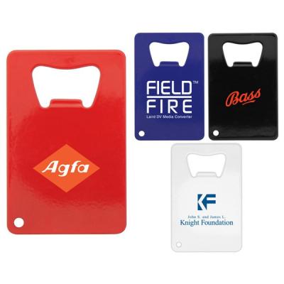 China Stainless Steel Credit Card Wallet Bottle Opener for sale