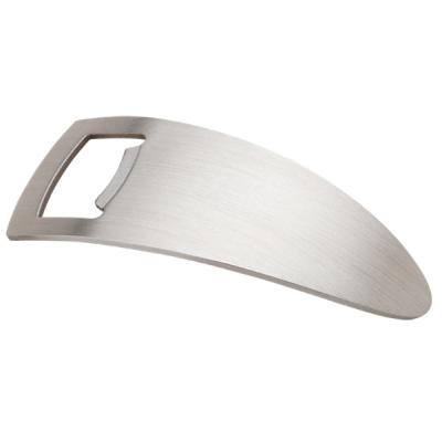 China Blank Laser Engrave Stainless Steel Arched Bottle Opener for sale