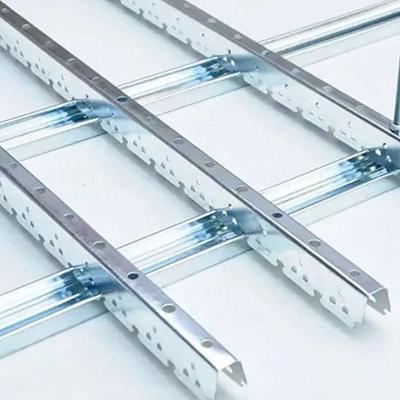 China Suspended Ceiling Gypsum Wall Drywall Ceiling Ganger Galvanized Steel Metal omega Double Furring Channel System for sale