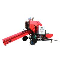 China Automatic Silage Baler Wrapper Machine 9QYG-0.5 Diesel Engine Corn Straw Baling for sale