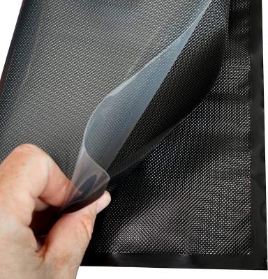 Cina Borsa libera del polipropilene della plastica dell'alimento del sacchetto dello zip della saldatura a caldo di Clear Black BPA in vendita