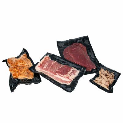 Cina Sous Vide che imprime tutta la chiusura sottovuoto nera insacca la marca dell'OEM per i dadi dei noccioli in vendita