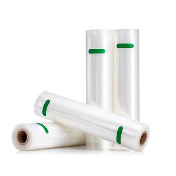 China Embossed CE Transparent Nylon PE Vacuum Bags Sous Vide Heat Seal for sale