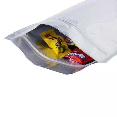 Cina Borse in Mylar con logo personalizzato Stand Up Zip Lock Borse in alluminio Imballaggio per alimenti Prova dell'odore in vendita