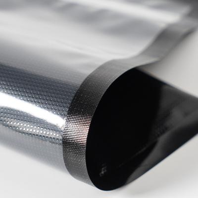 Cina La chiusura sottovuoto del nero della chiusura lampo del congelatore insacca la dimensione su ordinazione versatile flessibile riutilizzabile in vendita