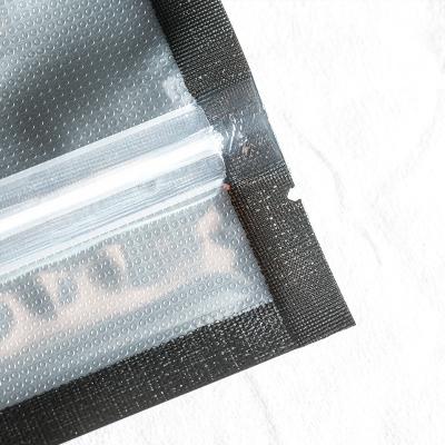Cina La chiusura sottovuoto nera strutturata della radura di plastica insacca 4 MIL Thickness in vendita
