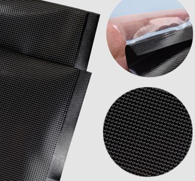 Cina Sacchetti sottovuoto testurizzati di dimensioni personalizzate con sfondo nero Produttore in vendita