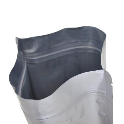 Cina Sacchetti con chiusura lampo Mylar in lamina d'argento metallizzata termosaldabile Stand Up Pouch Conservazione degli alimenti in vendita