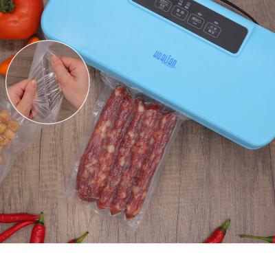 Cina food saver vacuum sealer bags Three Sides Sealed Embossed Vacuum Sealer Bags Rolls in vendita