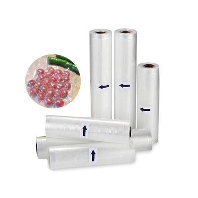 Cina Custom Packaging Embossing Bag BPA Free Embossed Vacuum Sealer Bags Roll in vendita