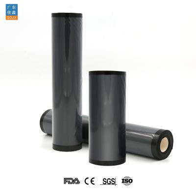 Cina Custom Printing Plastic Black Vacuum Seal Rolls Embossed Resealable Vacuum Sealer Bags in vendita