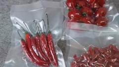 Plastic Heat Vacuum Sealer Food Bags Precut For Food Preservation