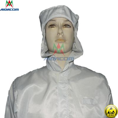 Cina Anti grembiule di lavaggi ESD di ohm 50 dei batteri 10e9 con il cappuccio in vendita