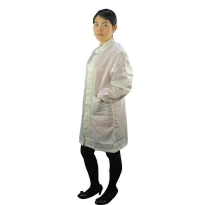 Cina Cappotto conduttivo del laboratorio della fibra ESD del carbonio del poliestere 2% dello SGS 98% del CE in vendita