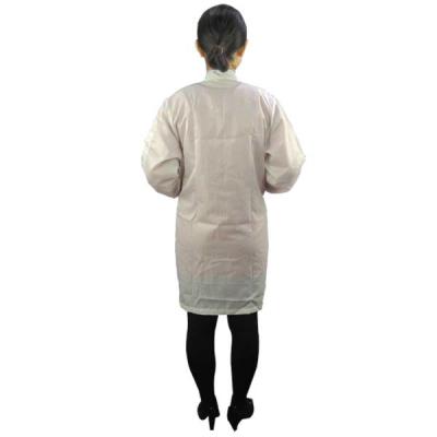 Cina Cappotto conduttivo del laboratorio della fibra ESD del carbonio del poliestere 2% dello SGS 98% del CE in vendita