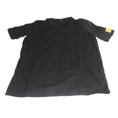 Cina SGS del CE 80 volte che lavano ESD nero Polo Shirts in vendita