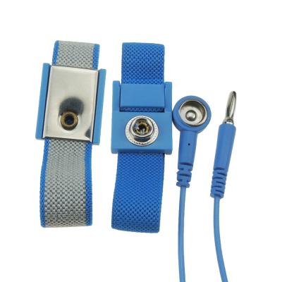 Cina PA6 cinghia di polso conduttiva improvvisa di plastica della fibra ESD del fermaglio 4MM in vendita