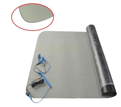 Chine Tableau antistatique en caoutchouc ESD Mats With Wrist Band de 120x60cm à vendre