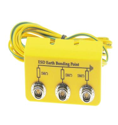 Cina Terra residenziale della rottura 2M Ohms 250V di 2x10mm che collega spina a massa in vendita