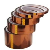 China 1.5Mil Silicone Polyimide Tape 33m Length 260C High Temperature Resistant ESD PCB Welding for sale