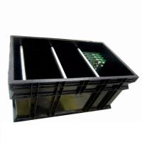 China Black Conductive ESD Packing Box 10^3-10^5 Ohm for Electronics PCB Storage for sale