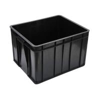 China Conductive ESD Tray 10e9 Ohms Antistatic Cleanroom Plastic Box for PCB Storage 40 lbs Load Capacity for sale