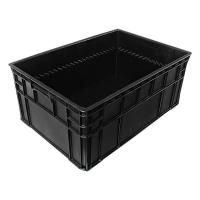 China Conductive ESD Tray 10e9 Ohms Antistatic Cleanroom Plastic Box for PCB Storage 40 lbs Load Capacity for sale
