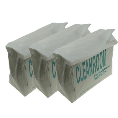 Cina » tergicristallo 140gsm di Microfiber del locale senza polvere del poliestere 9x9 non tessuto in vendita