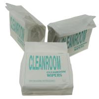 China 100% Polyester Cleanroom Wipes 9x9 Inch Laser Sealed Class 100 Industrial Wiper for sale